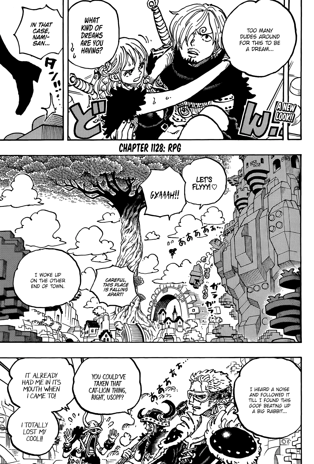 Link Baca Online Manga One Piece Chapter 1128 Sub Indo: Pertarungan Pertama Topi Jerami di Arc ...