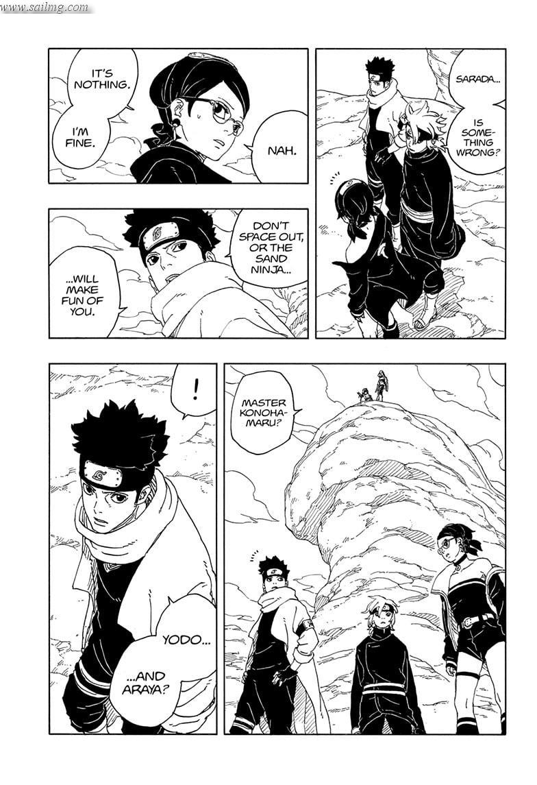Dialog Lengkap Manga Boruto: Two Blue Vortex Chapter 17 Sub Indo: A Newborn Wild Beast. - Page 4 ...