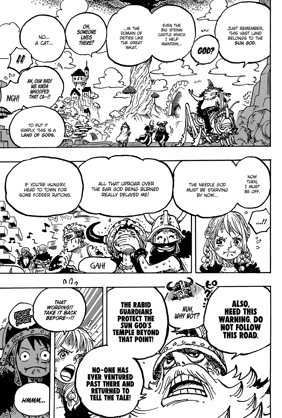 Link Baca Online Manga One Piece chapter 1128: Arc Elbaf Dewa Matahari ...