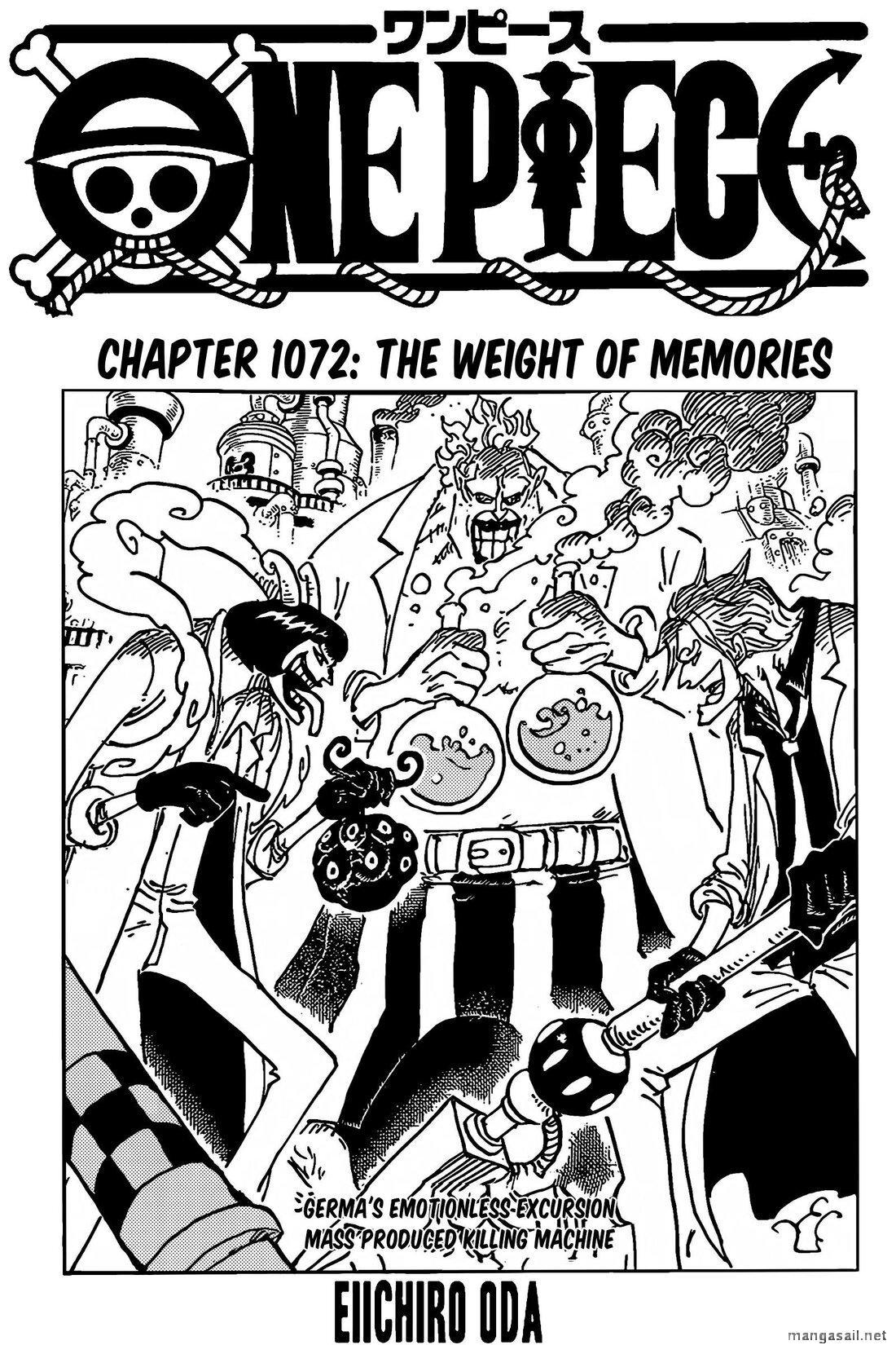 One Piece Manga, Chapter 1073 - One Piece Manga Manga Online