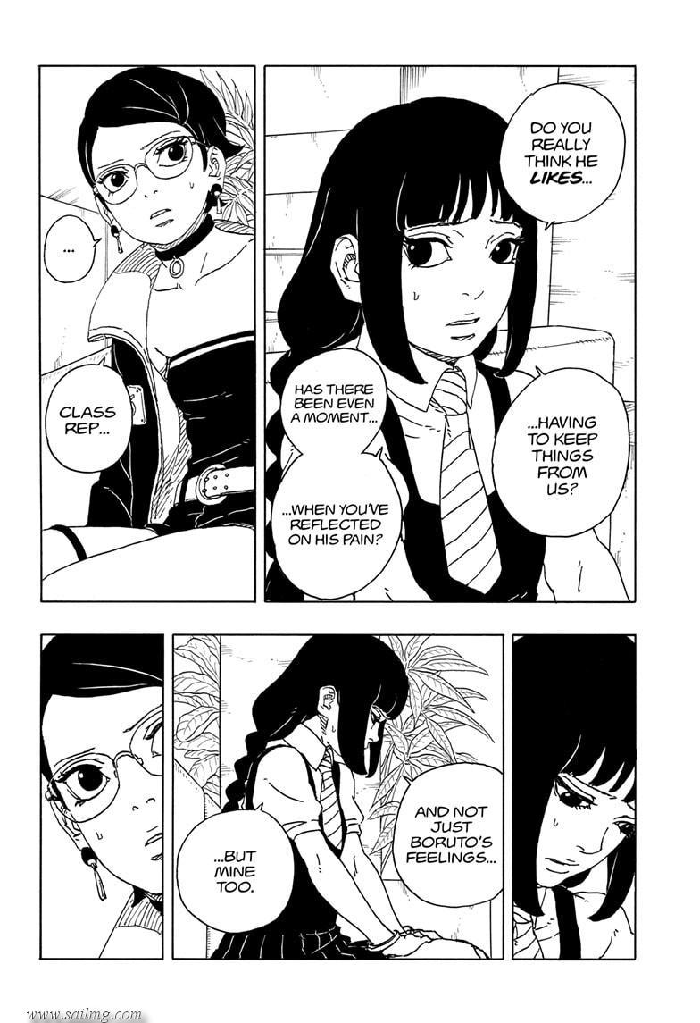 Dialog Lengkap Manga Boruto: Two Blue Vortex Chapter 17 Sub Indo: A Newborn Wild Beast. - Sorenamoo