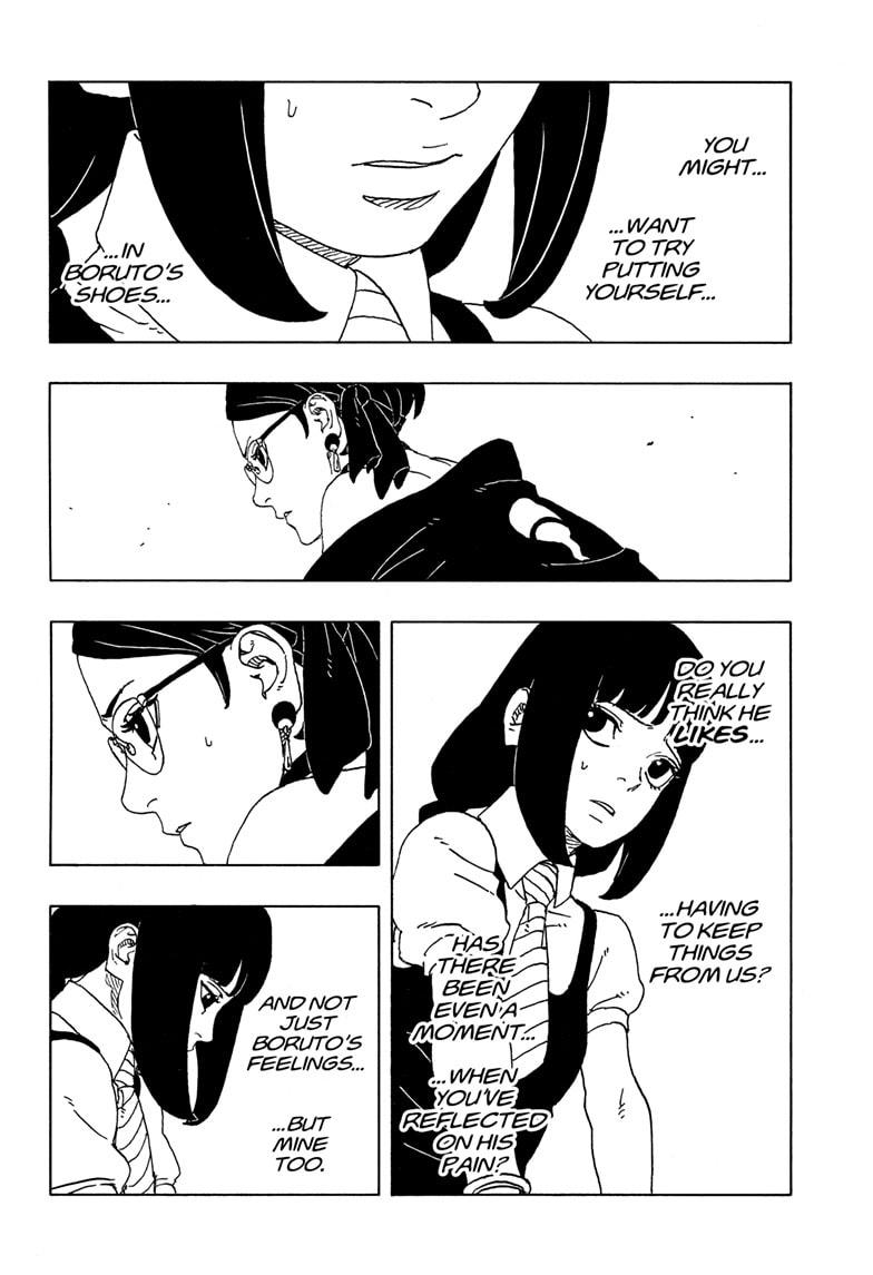 Dialog Manga Boruto: Two Blue Vortex Chapter 17 Bahasa Indonesia A Newborn Wild Beast - Sorenamoo