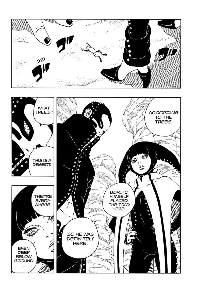 Dialog Manga Boruto: Two Blue Vortex Chapter 17 Bahasa Indonesia A Newborn Wild Beast - Sorenamoo