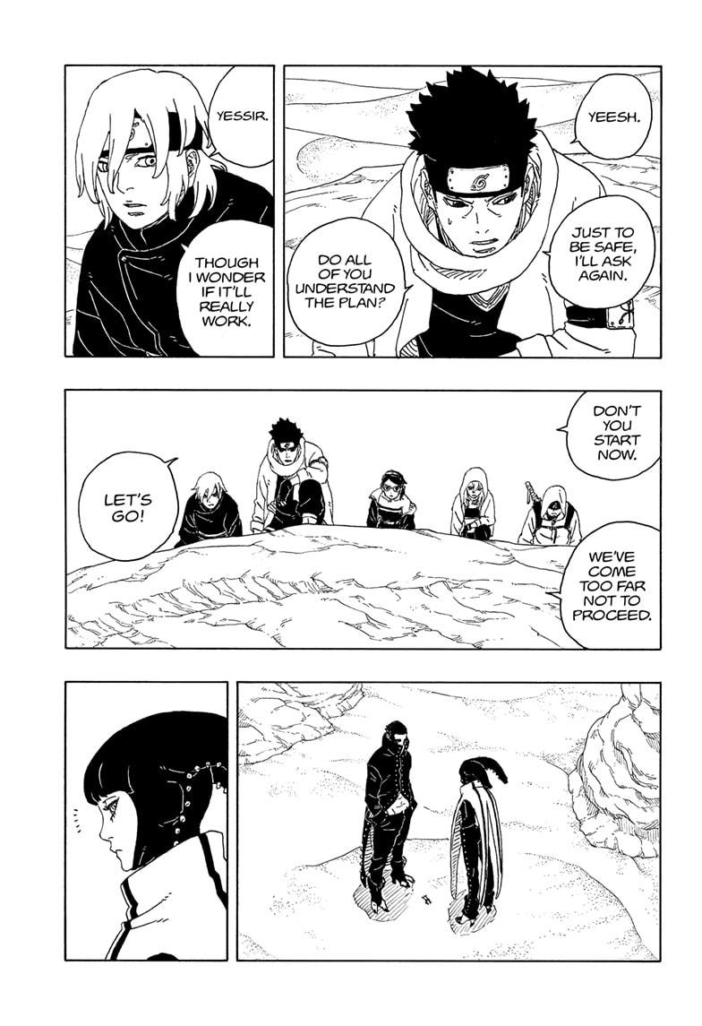 Dialog Manga Boruto: Two Blue Vortex Chapter 17 Bahasa Indonesia A Newborn Wild Beast - Sorenamoo