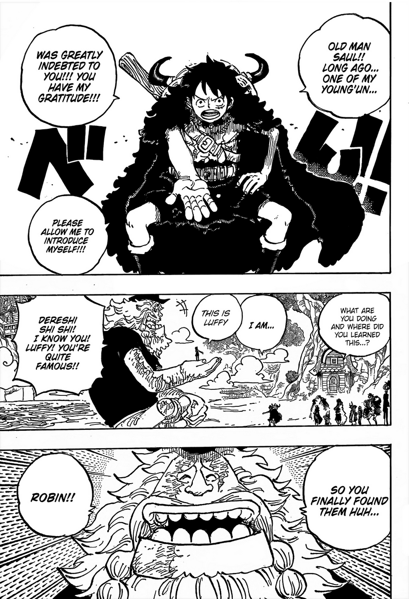 One Piece chapter 1134: Elbaph Diserang oleh "Shanks" saat Loki Menghubungi Sekutunya! - Sorenamoo
