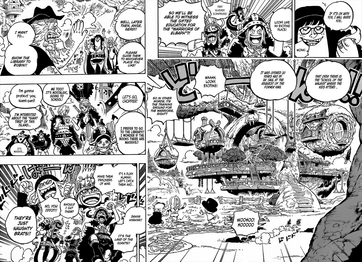 One Piece chapter 1134: Elbaph Diserang oleh "Shanks" saat Loki Menghubungi Sekutunya! - Sorenamoo