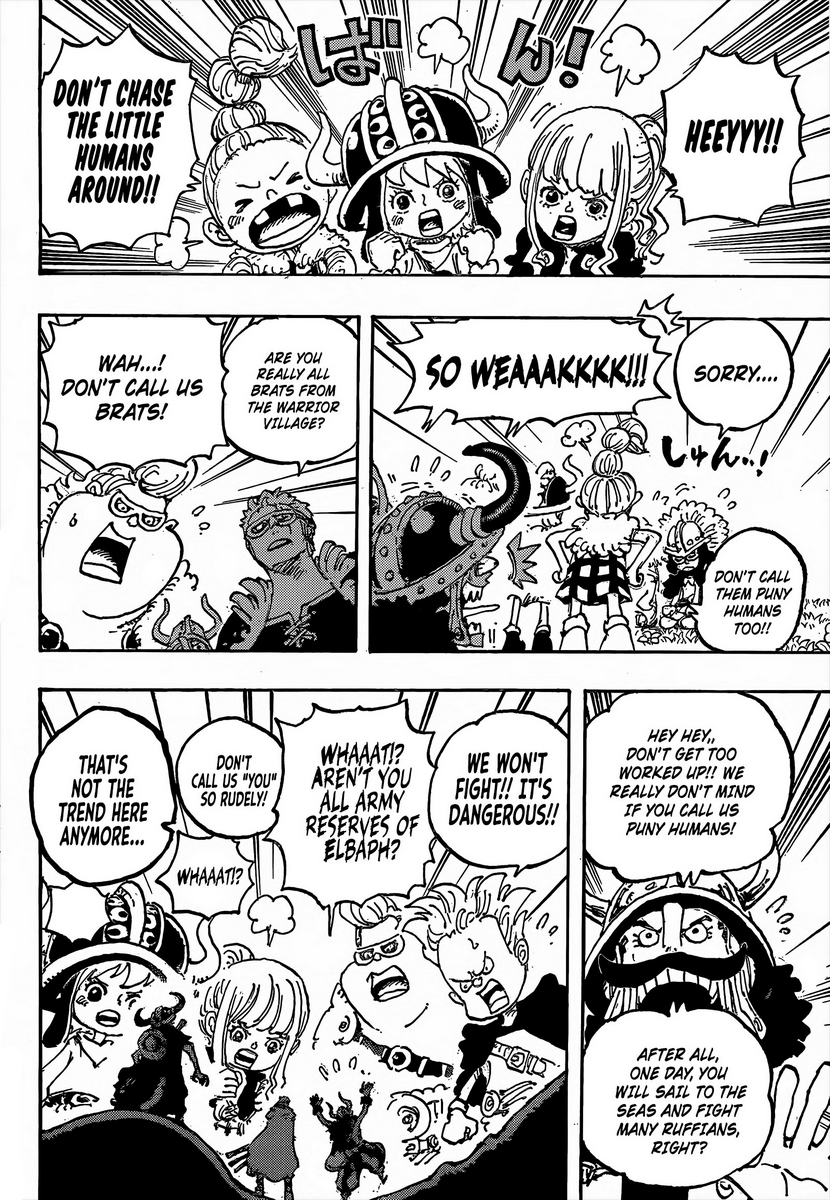 One Piece chapter 1134: Elbaph Diserang oleh "Shanks" saat Loki Menghubungi Sekutunya! - Sorenamoo