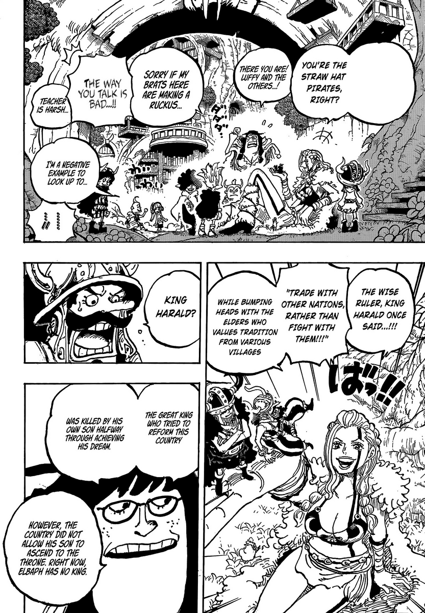 One Piece chapter 1134: Elbaph Diserang oleh "Shanks" saat Loki Menghubungi Sekutunya! - Page 2 ...