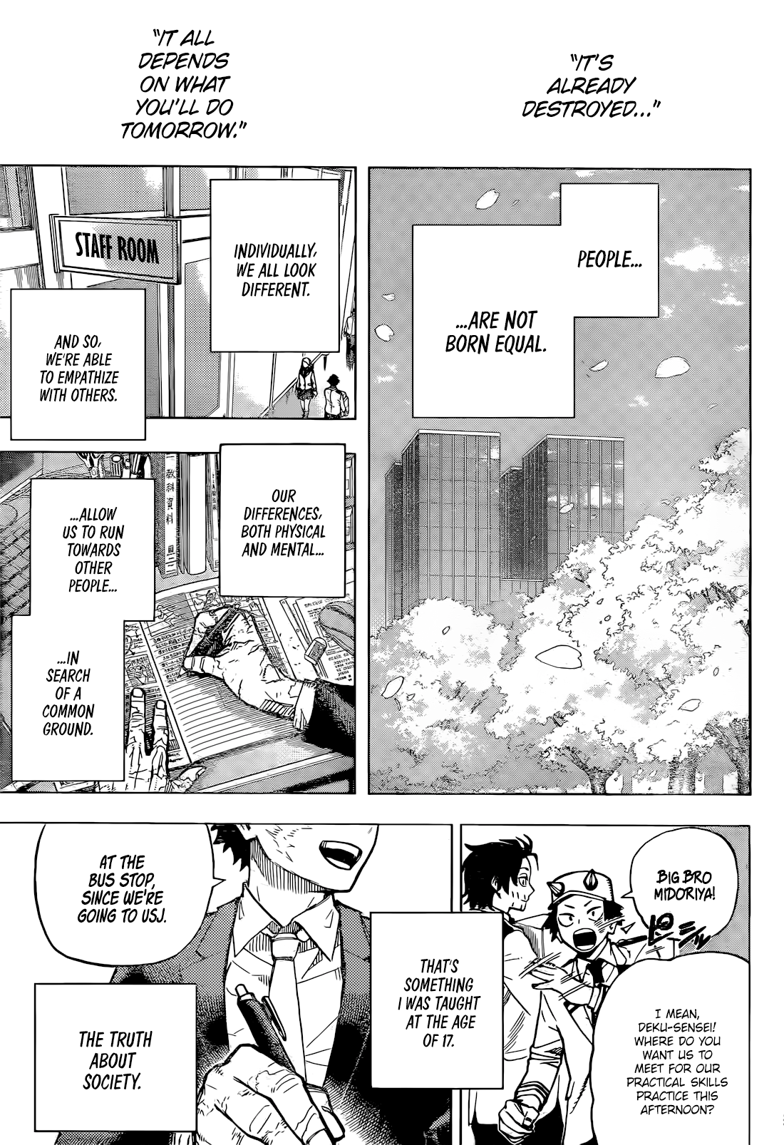 My Hero Academia Volume 42: Halaman Tambahan MHA Chapter 430 dan BNHA ...