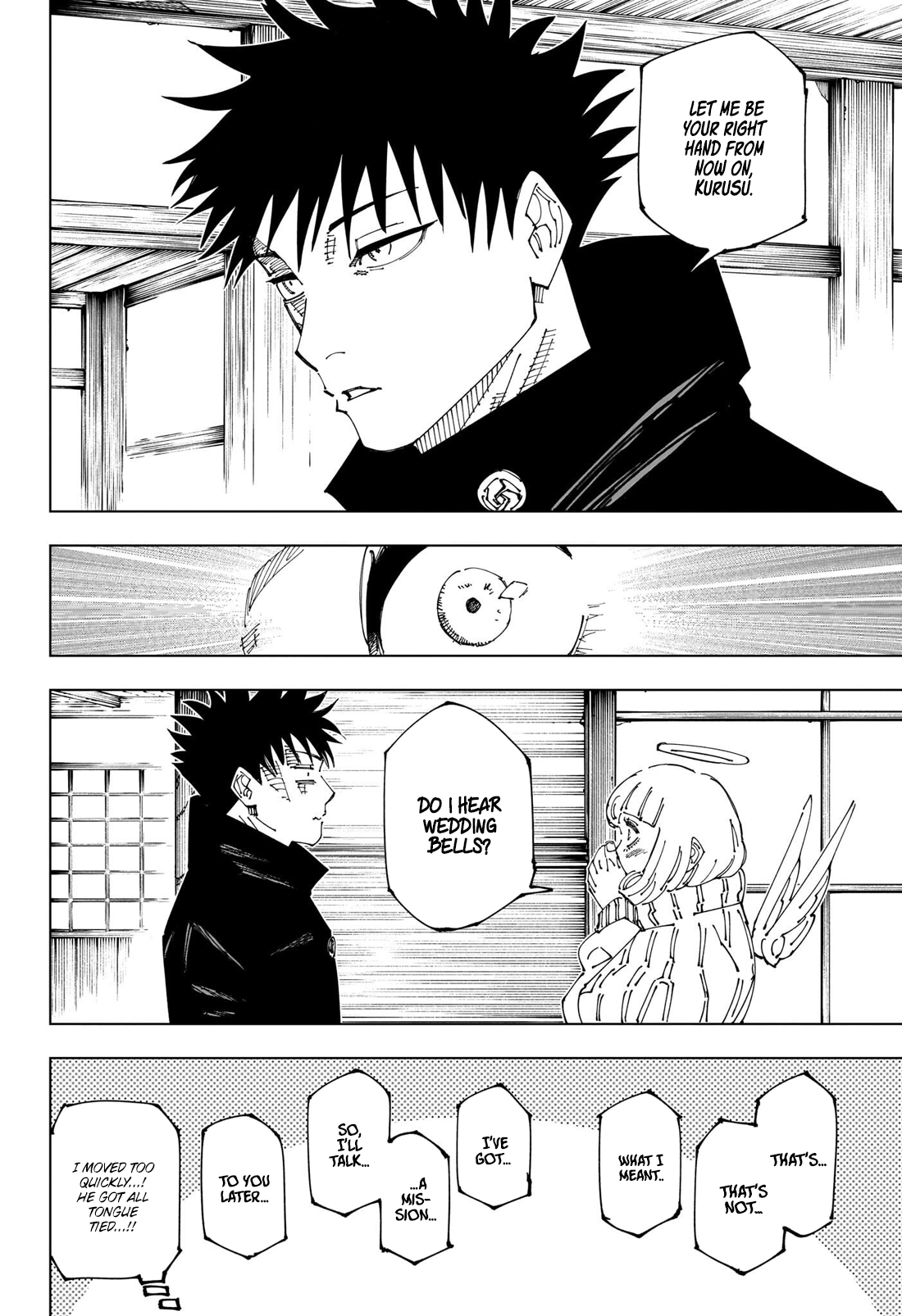 Manga Jujutsu Kaisen chapter 270: Megumi dan Shoko Kunjungi Makam ...