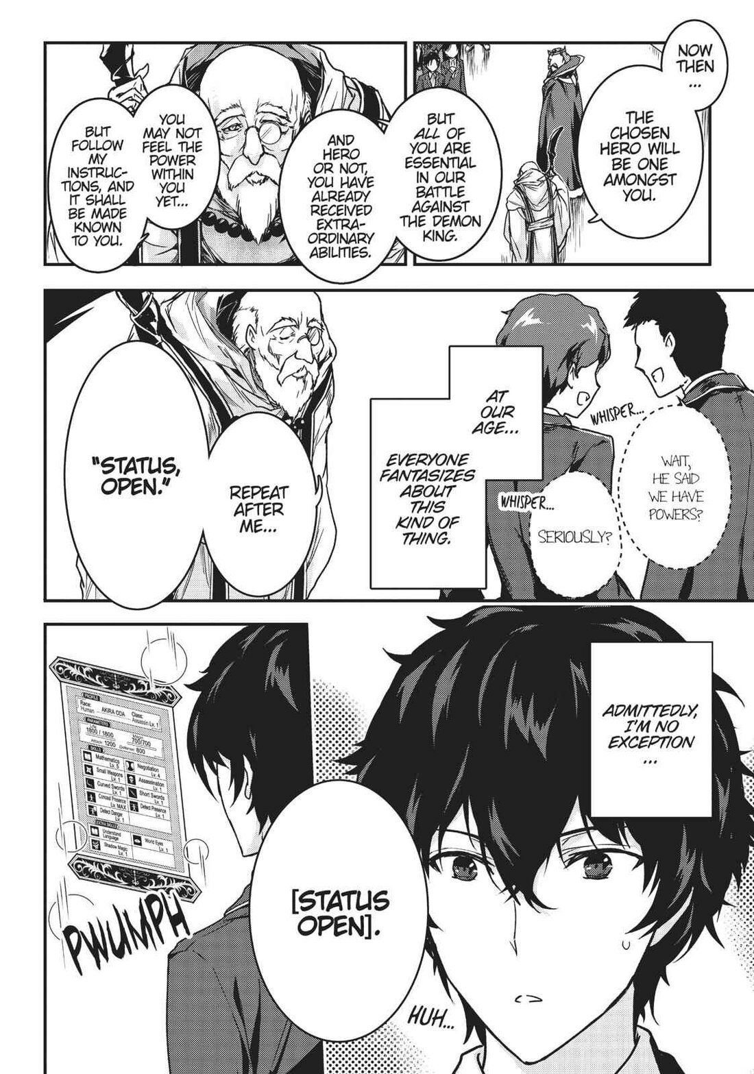 Ansatsusha de Aru Ore no Status ga Yuusha yori mo Akiraka ni Tsuyoi no da ga 1 | MangaSail