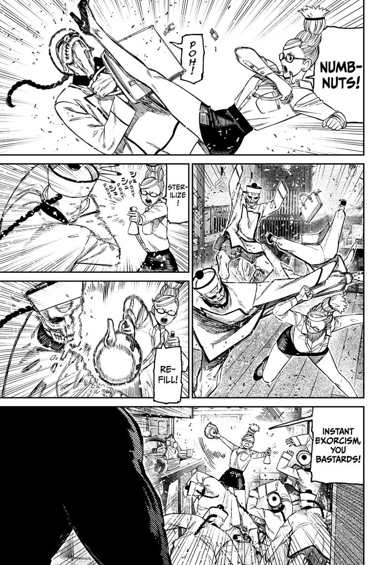 Manga Dandadan Chapter 177: Seiko Berjuang Melawan jiangshi Saat Teman ...