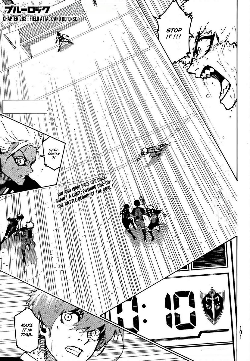 Manga Blue Lock Chapter 283 Bahasa Indonesia: Kerja Sama Isagi dan ...