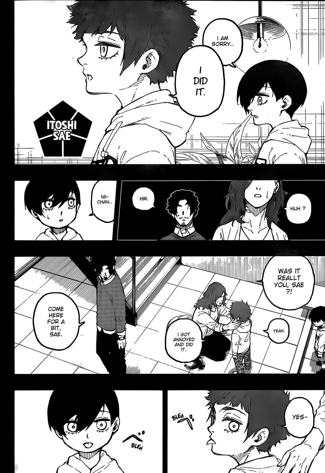 Manga Blue Lock chapter 271 Sub Indo: Masa Lalu Rin Itoshi Mengungkap ...