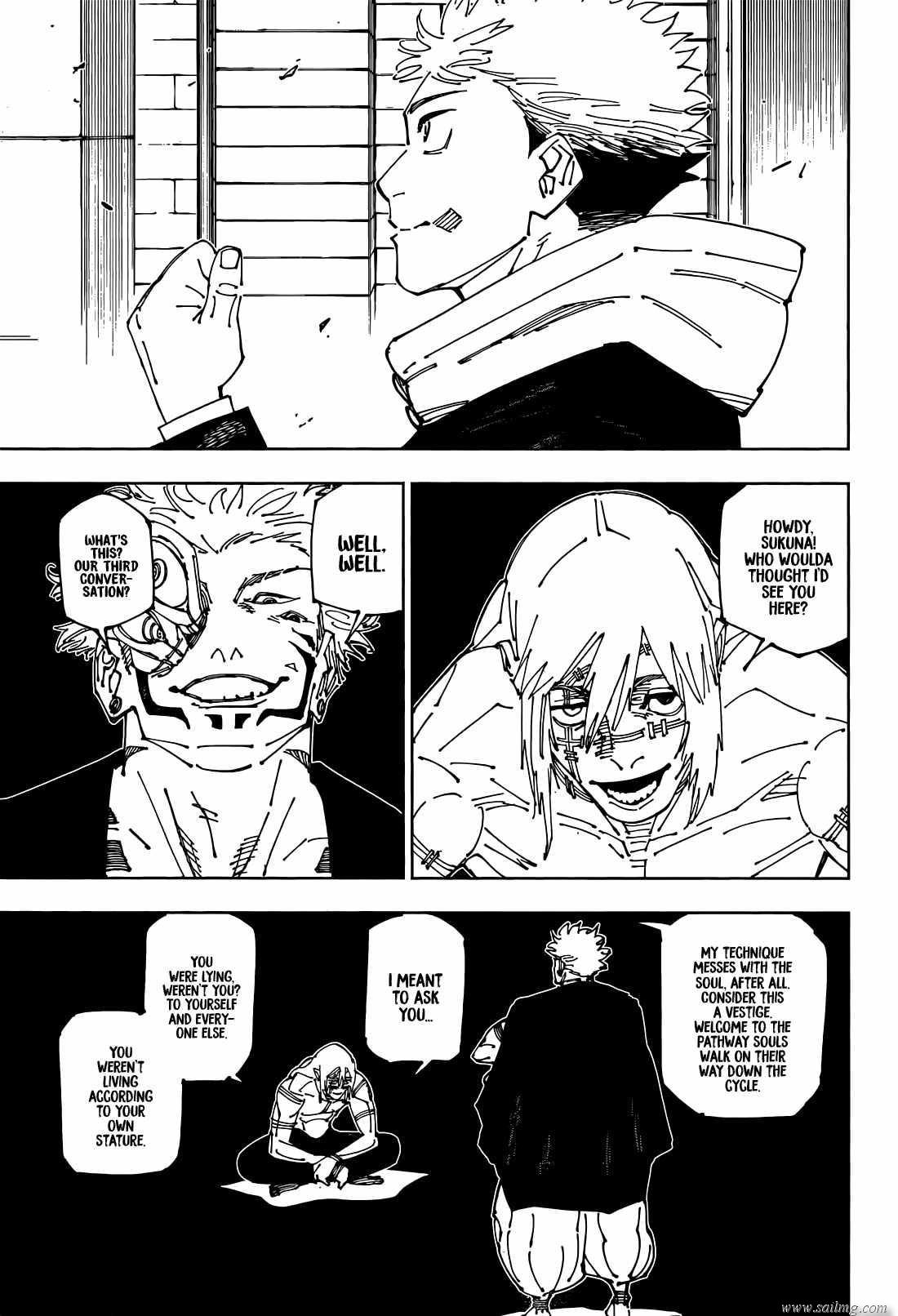 Jujutsu Kaisen chapter 271: Kisah Yuji Berakhir dengan Sedikit Kisah ...